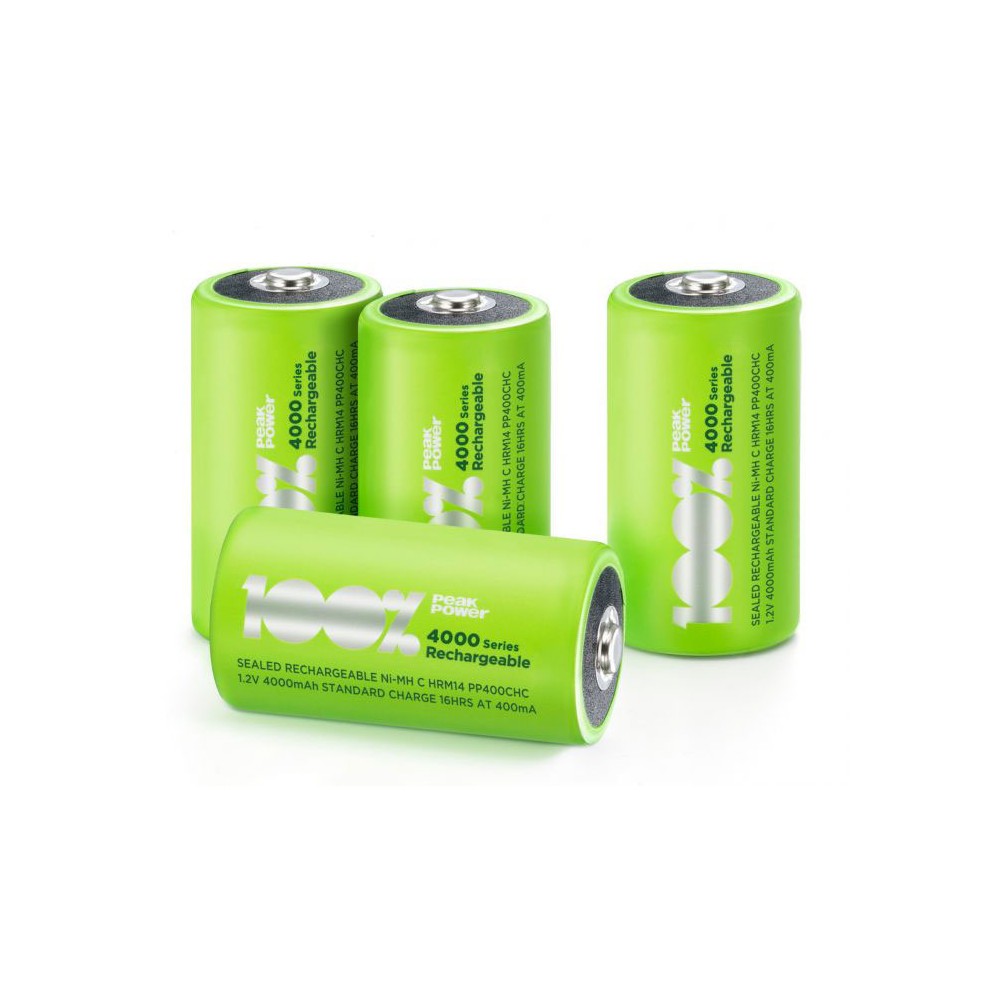 Bat. NiMh R14 C 1.2V 4000 mAh 2kom.