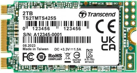 TRANSCEND 2TB M.2 2242 TLC TS2TMTS425S