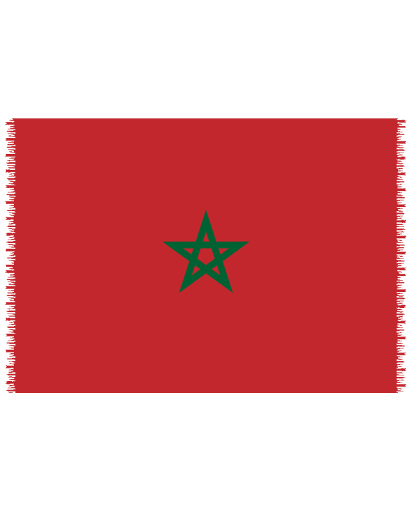 Canga Moroccan National Flag