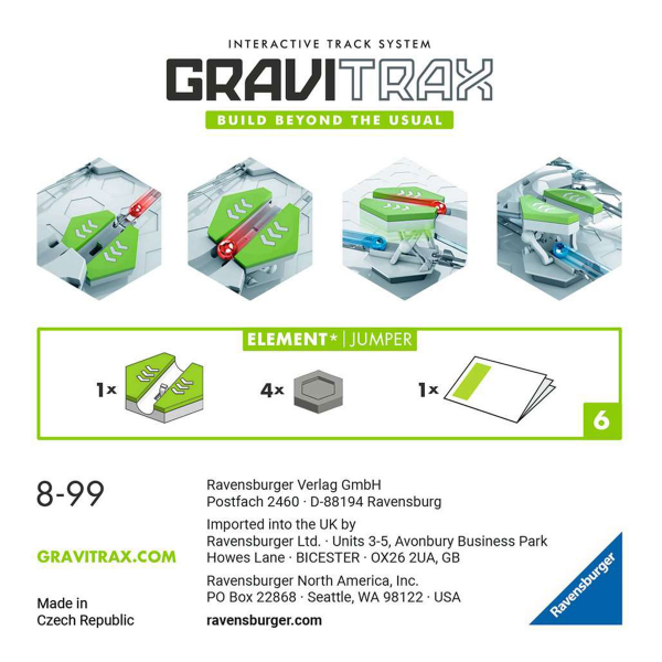 Ravensburger društvena igra – Gravitrax staza za kuglu Jumper RA22421