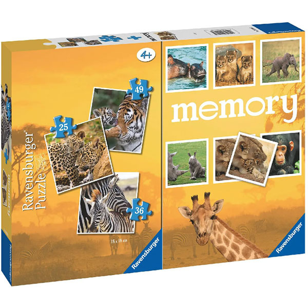 Ravensburger društvene igre – Memorija – Savana RA20996