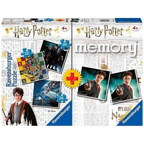 Ravensburger puzzle (slagalice) - memorija i puzle Harry Poter RA05054