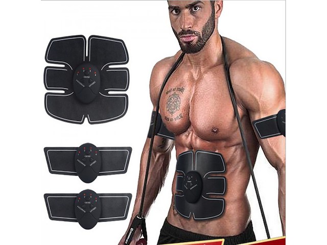 EMS Smart Fitness Muscle Training Gear Abs Training- Pasivno vežbanje