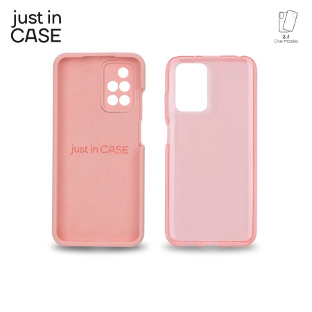 Just in Case 2u1 Extra case MIX paket PINK za Redmi10Redmi Note 11 ( MIX302PK )