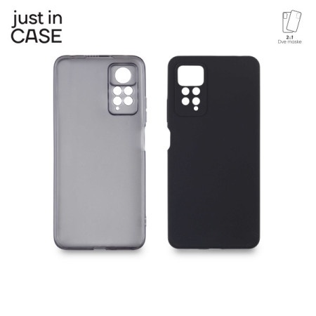 Just in Case 2u1 Extra case MIX paket CRNI za Redmi Note 11 pro ( MIX311BK )