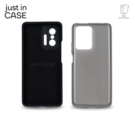 Just in Case 2u1 Extra case MIX paket CRNI za Mi 11T11T pro 128GB ( MIX305BK )