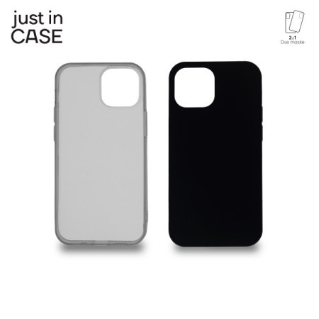 Just in Case 2u1 Extra case MIX paket CRNI za iPhone 13 Mini ( MIX107BK )