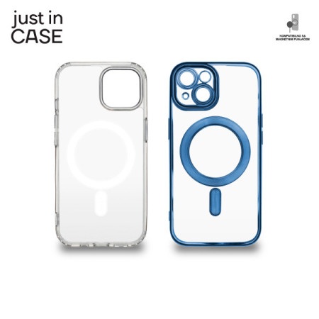 Just in Case 2u1 Extra case MAG MIX paket PLAVI za iPhone 15 Plus ( MAG114BL )