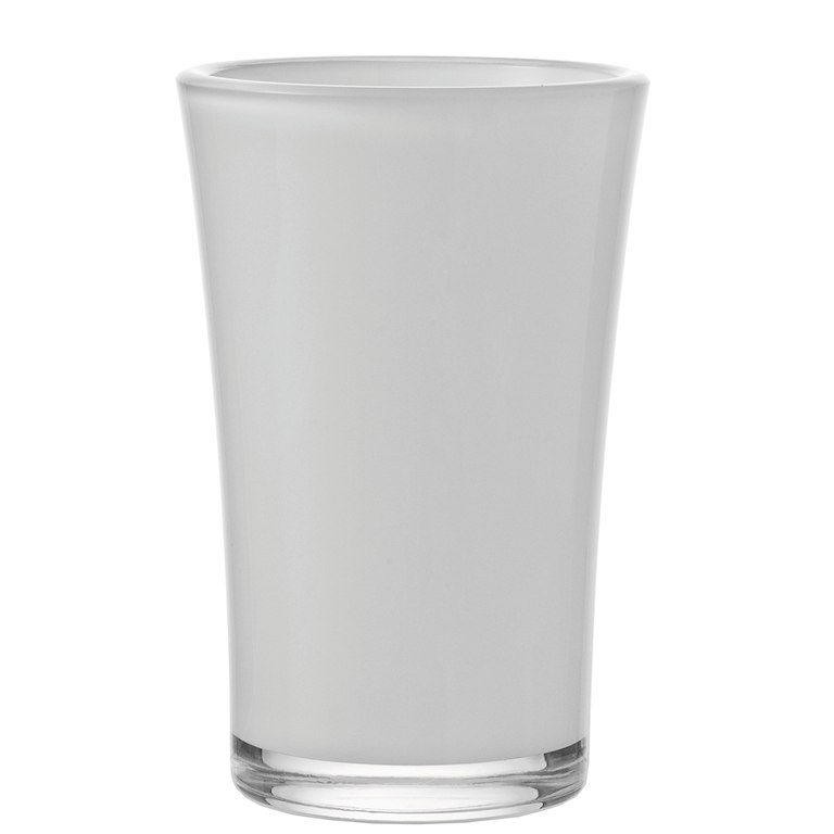 VAZA STAKLENA BLOOM – Vase BLOOM 21.5 cm white
