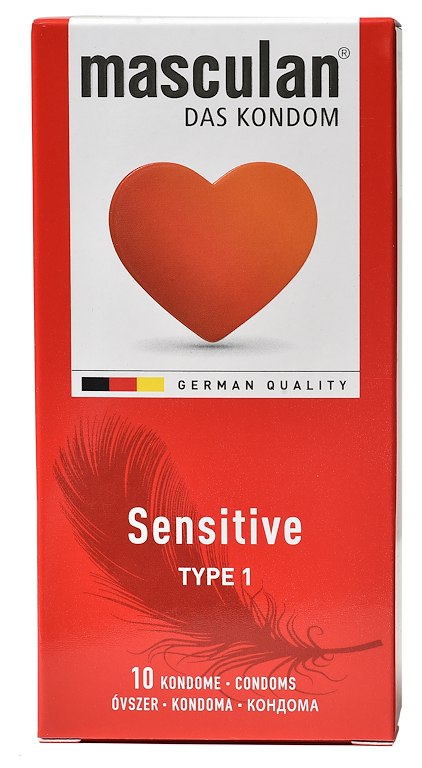 Masculan Sensitive kondomi pakovanje sa 10kondoma 42562