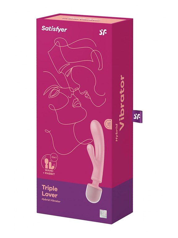 Satisfyer Triple lover pink 4018218