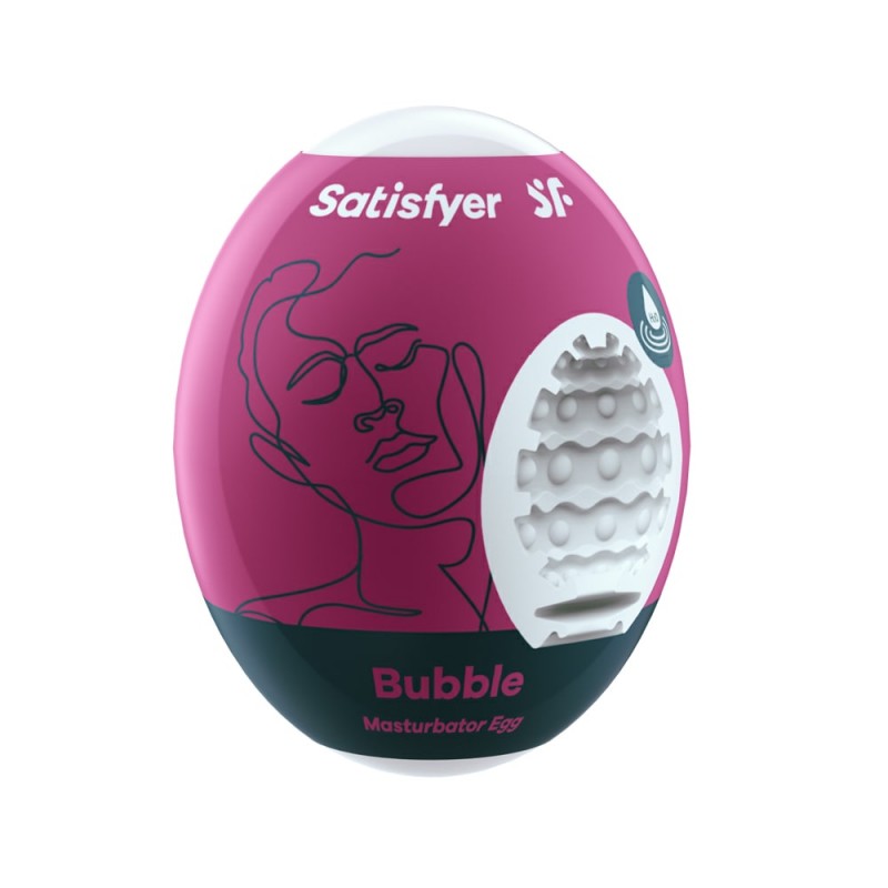 Masturbator Egg Single bubble SATISFY259