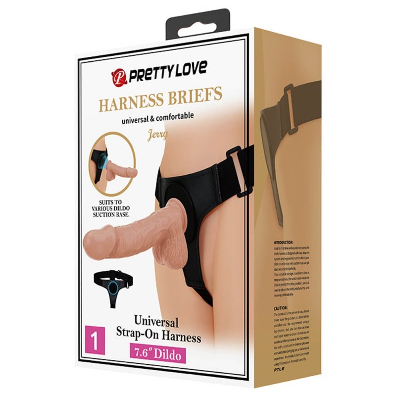 Pretty Love Jerry Harness Briefs D01541 / 0239