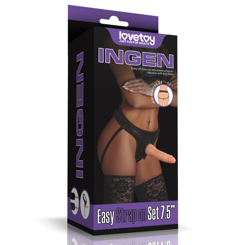 Easy Strapon Set 7.5'' LVTOY00438