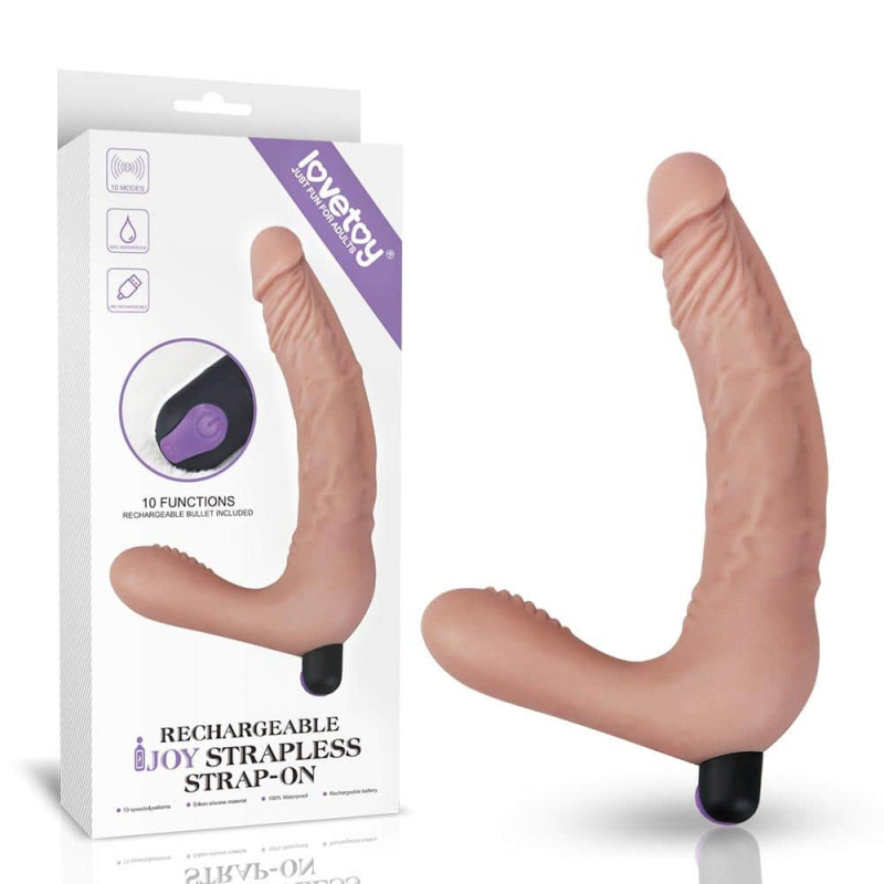 Rechargeable IJOY Strapless Strap-on LVTOY00383