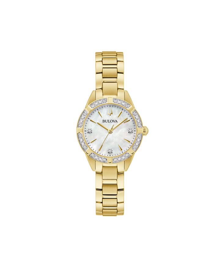 ŽENSKI RUČNI SAT 98R297 GOLD Bulova