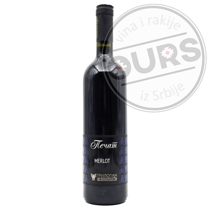 Trilogija Pečat Merlot 0,75