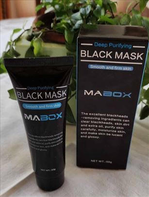 Crna maska za čišćenje i osvežavanje lica