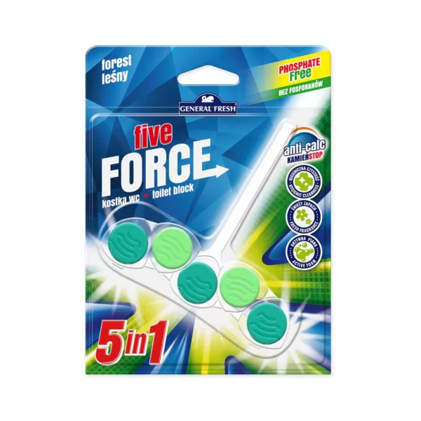 GENERAL FRESH FIVE FORCE WC KUGLICE FOREST 50G