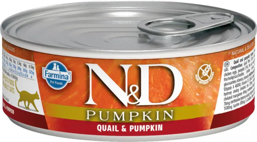 N&D Can Cat PM Quail&Pumpkin 70g