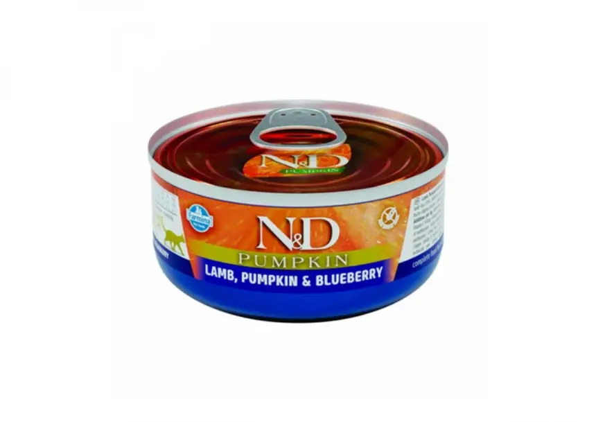 N&D Can Cat Lamb, Pumpkin&Blueberry 70g