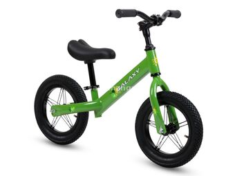 Balance bike 12" GALAXY zelena