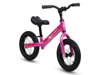 Balance bike 12" GALAXY roza