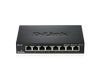 Switch D-LINK DGS-108, 8-port 10/100/1000Mbps, Desktop Switch, Metal Housing