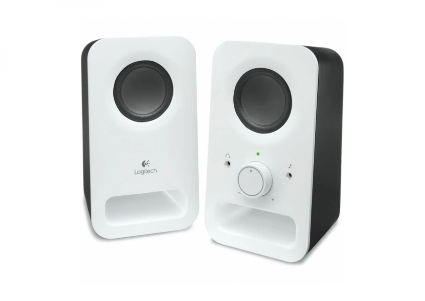 LOGITECH Z150 Stereo Speakers - SNOW WHITE - 3.5 MM