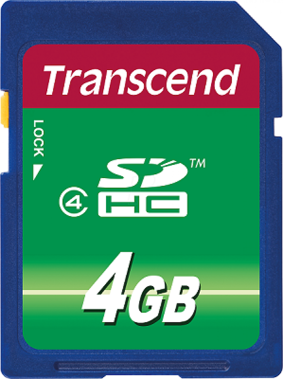 Secure Digital 4 GB, Class 4
