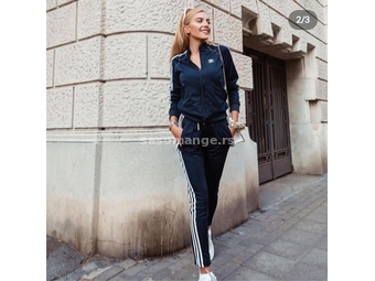 Adidas ženska trenerka teget