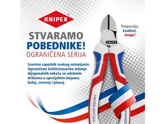 Kose sečice Knipex - Limited Edition - Promo pakovanje (70 02 160 S7)