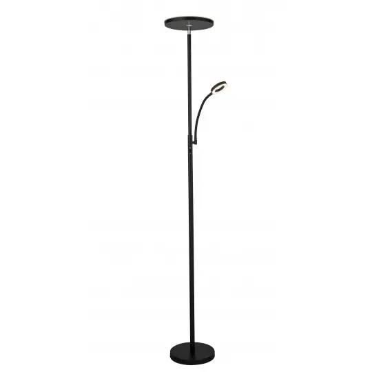 Mitea Lighting M71-C Podna Lampa, 27W+7W, 3000-6000K, LED, Crna