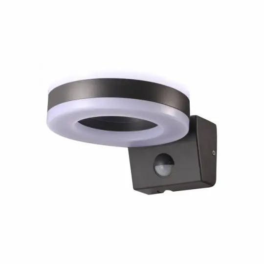 Mitea Lighting M272-92B-S Zidna Lampa, IR Senzor pokreta, 20W, IP65 LED, Crna