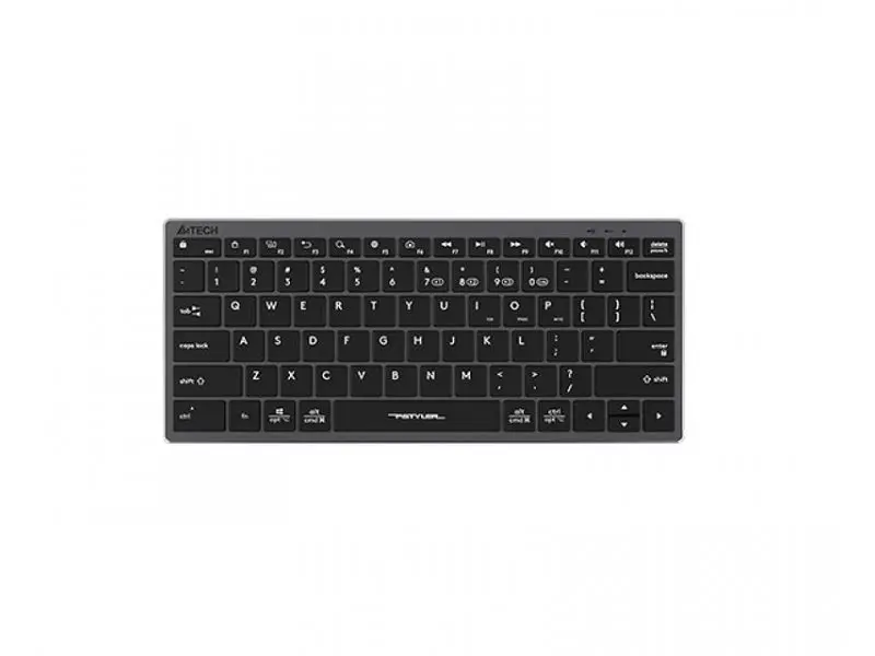 A4 TECH BX51C FSTYLER Tastatura, Membranska, Bluetooth bežično povezivanje, US, Siva