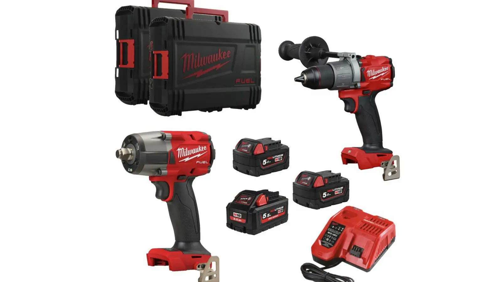 MILWAUKEE M18FPP2AD2-553X Set Aku alata 2/1