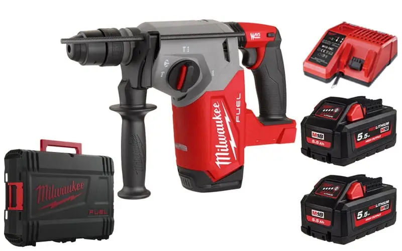 MILWAUKEE M18FHX-552X Aku bušilica SDS+ 2.5J