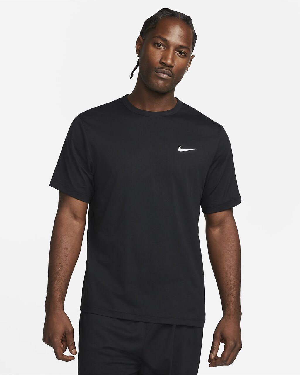 Men's T-shirt Nike, M (EU 38), bоја - Crna