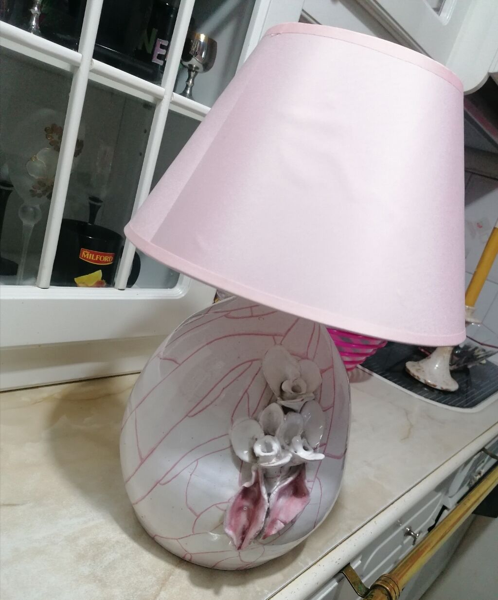 Stona lampa, bоја - Roze
