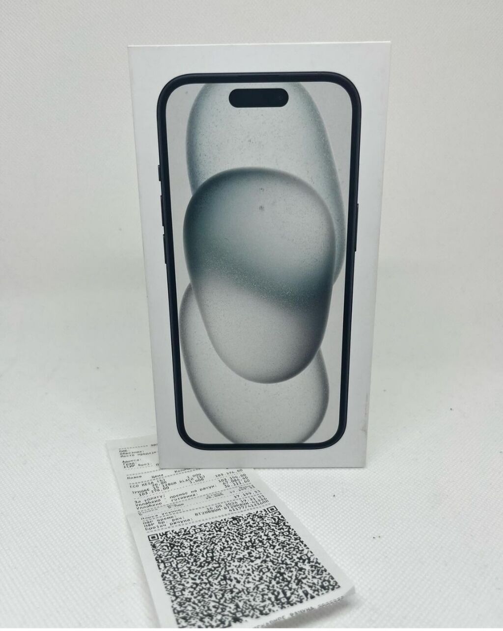 Apple iPhone iPhone 15, 128 GB, Crn, Otisak prsta, Face ID