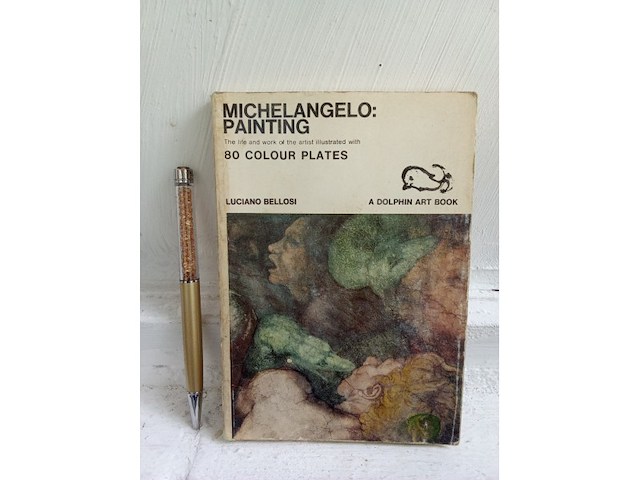 MICHELANGELO PAINTING, 80 COLOUR PLATES-LUCIANO BELLOSI