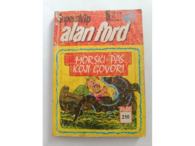 Alan Ford 210 Morski pas koji govori