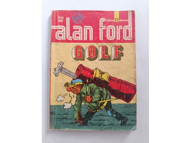 Alan Ford 268 Golf