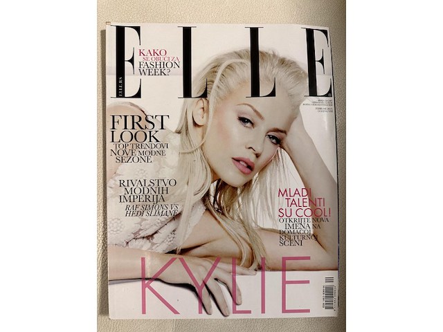 Kylie Minogue na naslovnoj strani ELLE časopisa