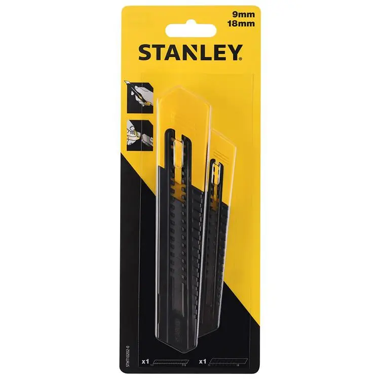 STANLEY Skalpeli 9mm i 18mm 2/1