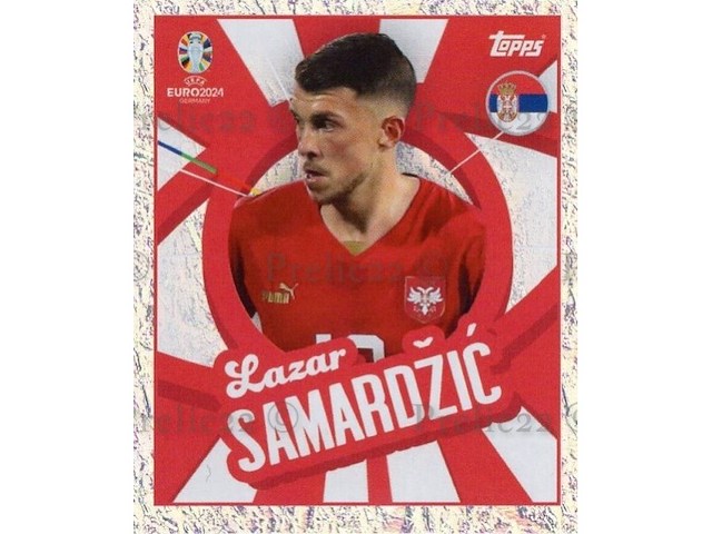 EURO 2024 Germany SRB PTW Lazar Samardžić