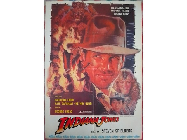 plakat INDIANA JONES (Steven Spielberg)