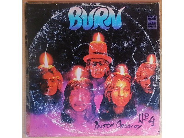 LP DEEP PURPLE - Burn (1974) 1. pressing, VG-/G+