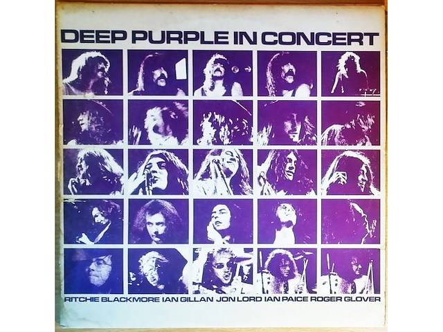 2LP DEEP PURPLE - In Concert (1980) Italy, ODLIČNA