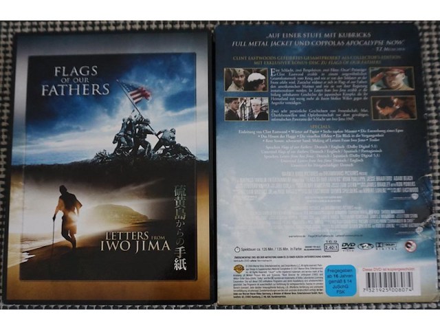 Flags of Our Fathers + Letters From Iwo Jima / 3 DVD